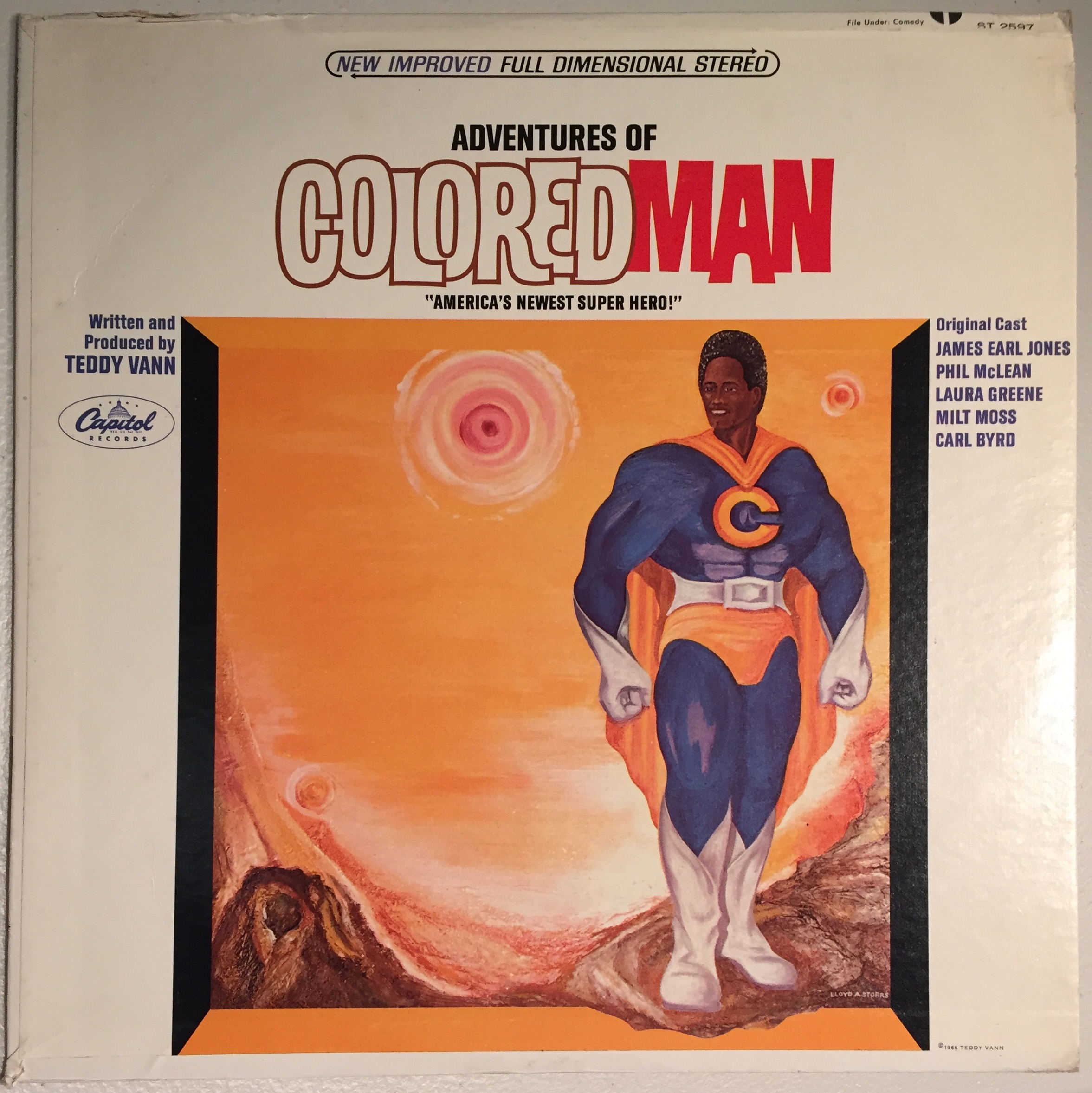 Teddy Vann – Adventures of Coloredman (1966) – My name is Ossie